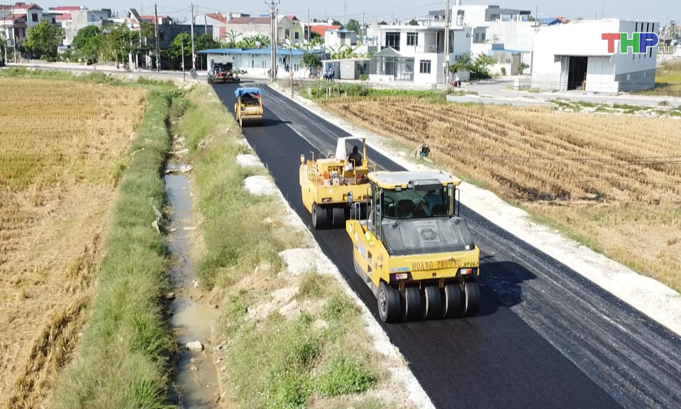 Bảo đảm tiến độ xây dựng nông thôn mới kiểu mẫu - Báo và Phát thanh, truyền hình Hải Phòng