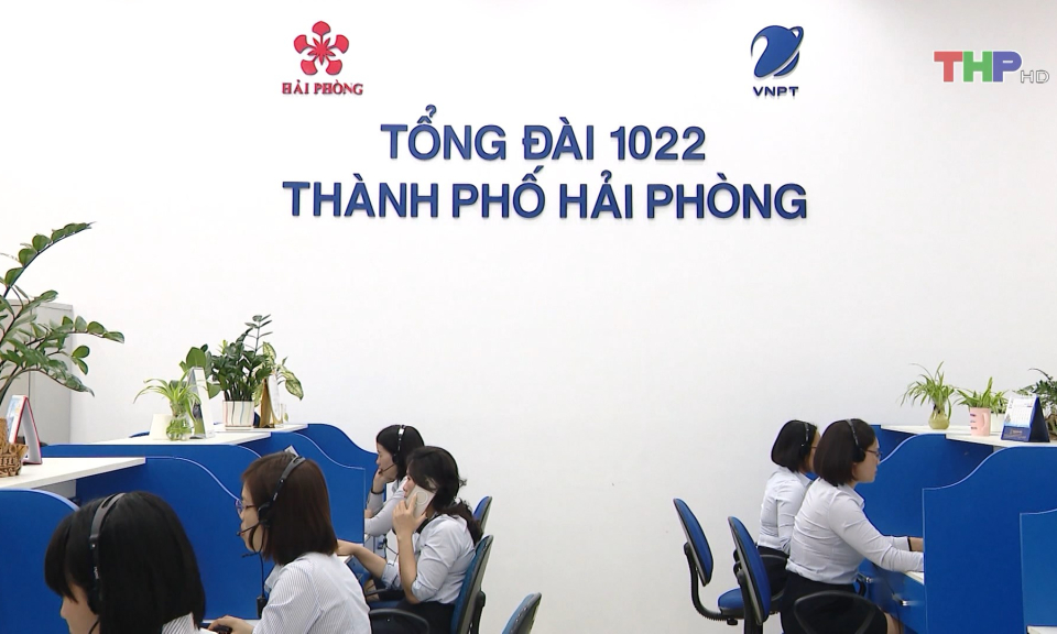 Duy trì hiệu quả tổng đài 1022 - Báo và Phát thanh, truyền hình Hải Phòng